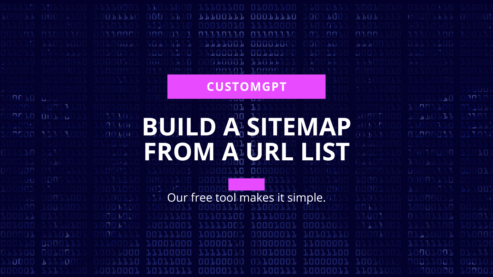 Build A Sitemap From URLs In 3 Easy Steps Build A Sitemap From URLs In 3 Easy Steps