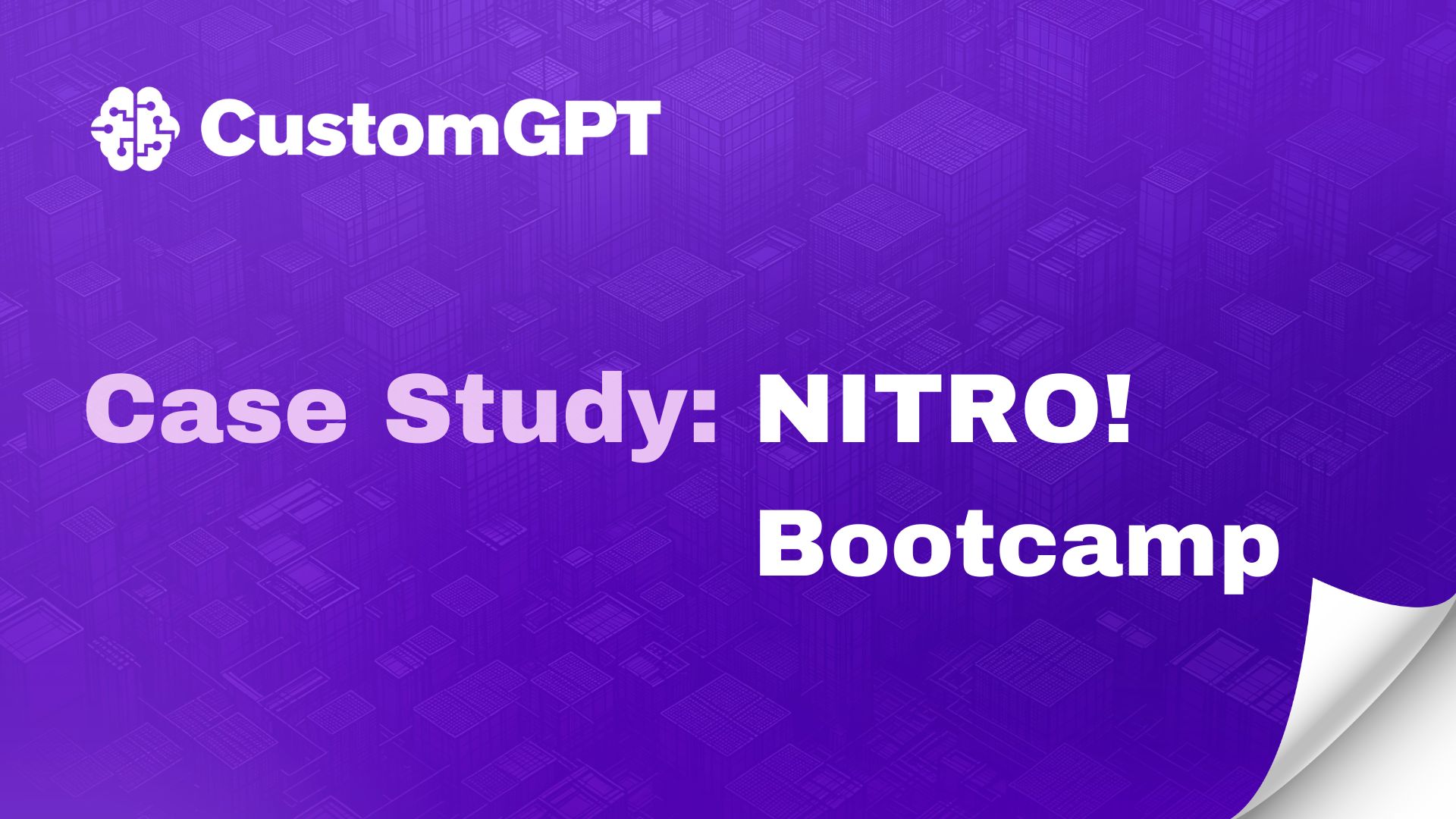 NITRO! | Small Business AI Success Story | CustomGPT