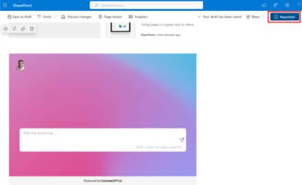 Custom GPT For Microsoft SharePoint | CustomGPT.ai