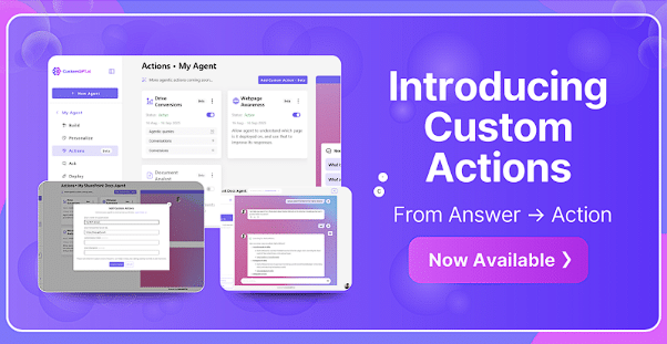 Custom Actions: Turn Conversations Into Action