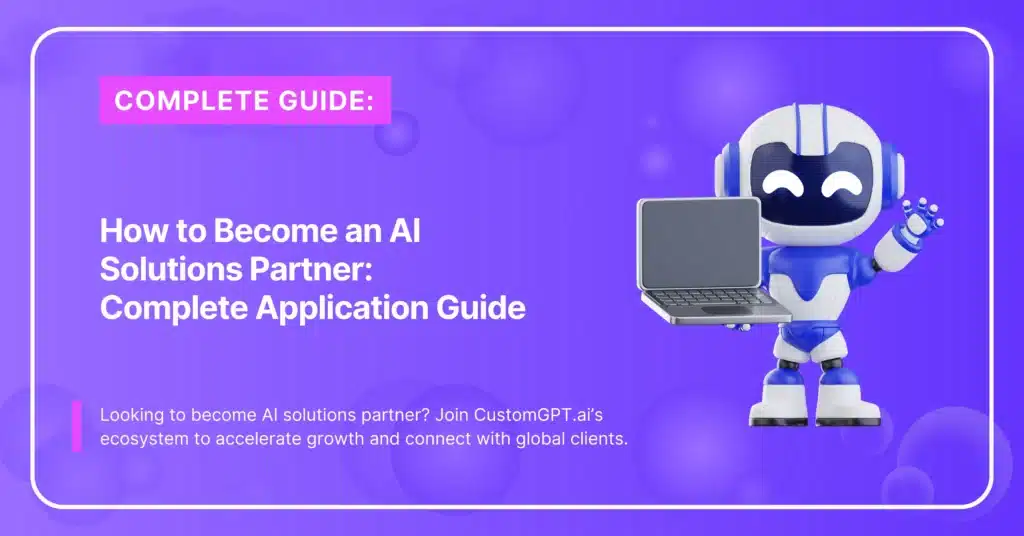 How To Become An AI Solutions Partner: Complete Guide