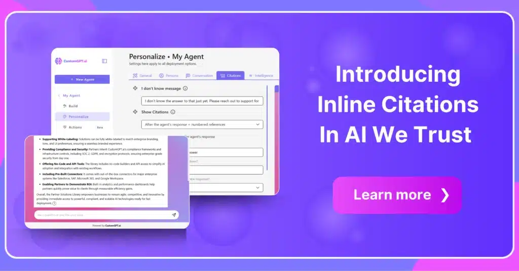 Introducing Inline Citations — In AI We Trust 🛡️